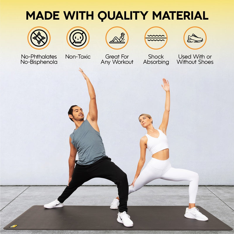 Home Products 8' x 4' x 1/4" Exercise Mat - (32 Square Feet)